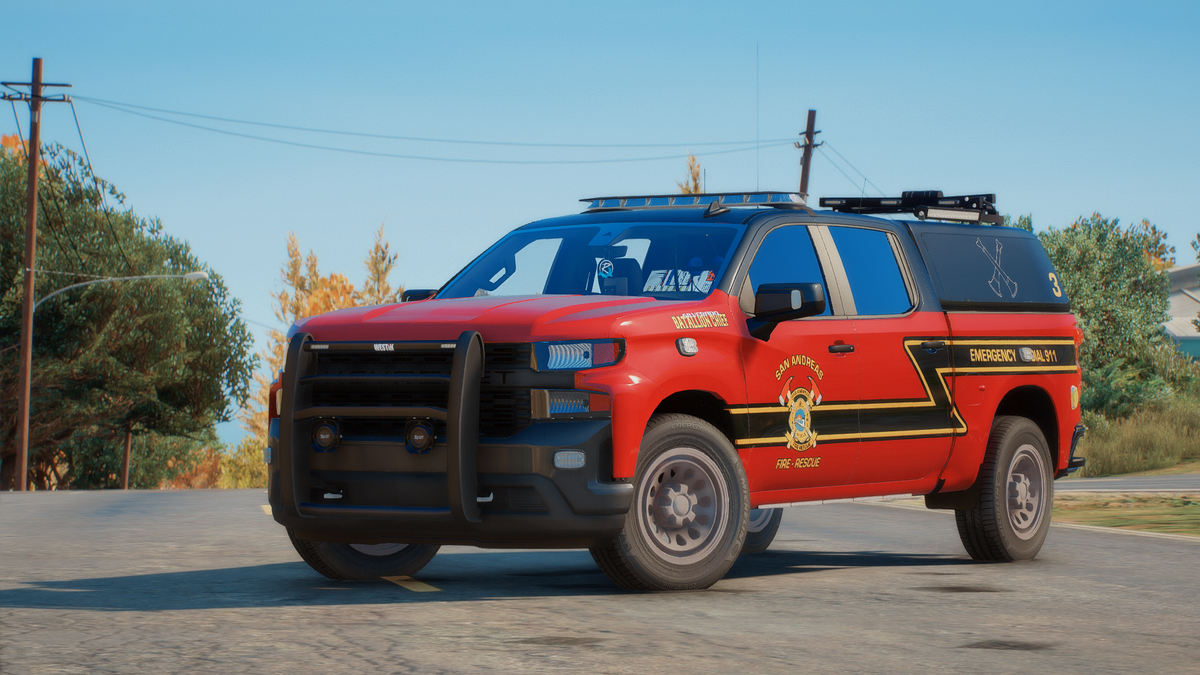Large Battalion Chief Pickup – Ripples Development LLC